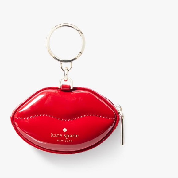 kate spade | Accessories | Nwt Kate Spade New York Mwah 3d Lips Coin ...